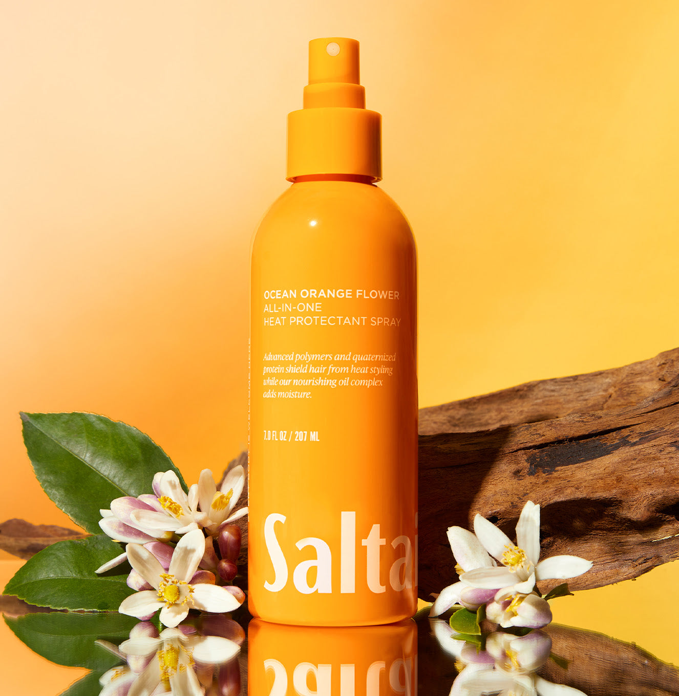 Introducing The New All-In-One Heat Protectant Spray for Hair | Saltair