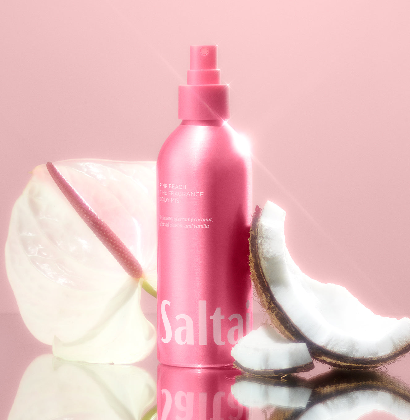 Coconut Scented Body Mist - Pink Beach | Saltair