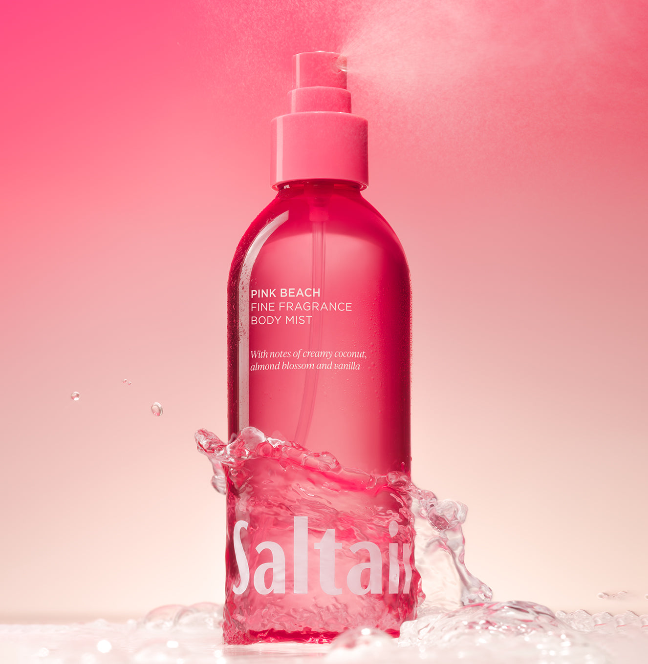 Coconut Body Mist - Pink Beach Scent | Saltair