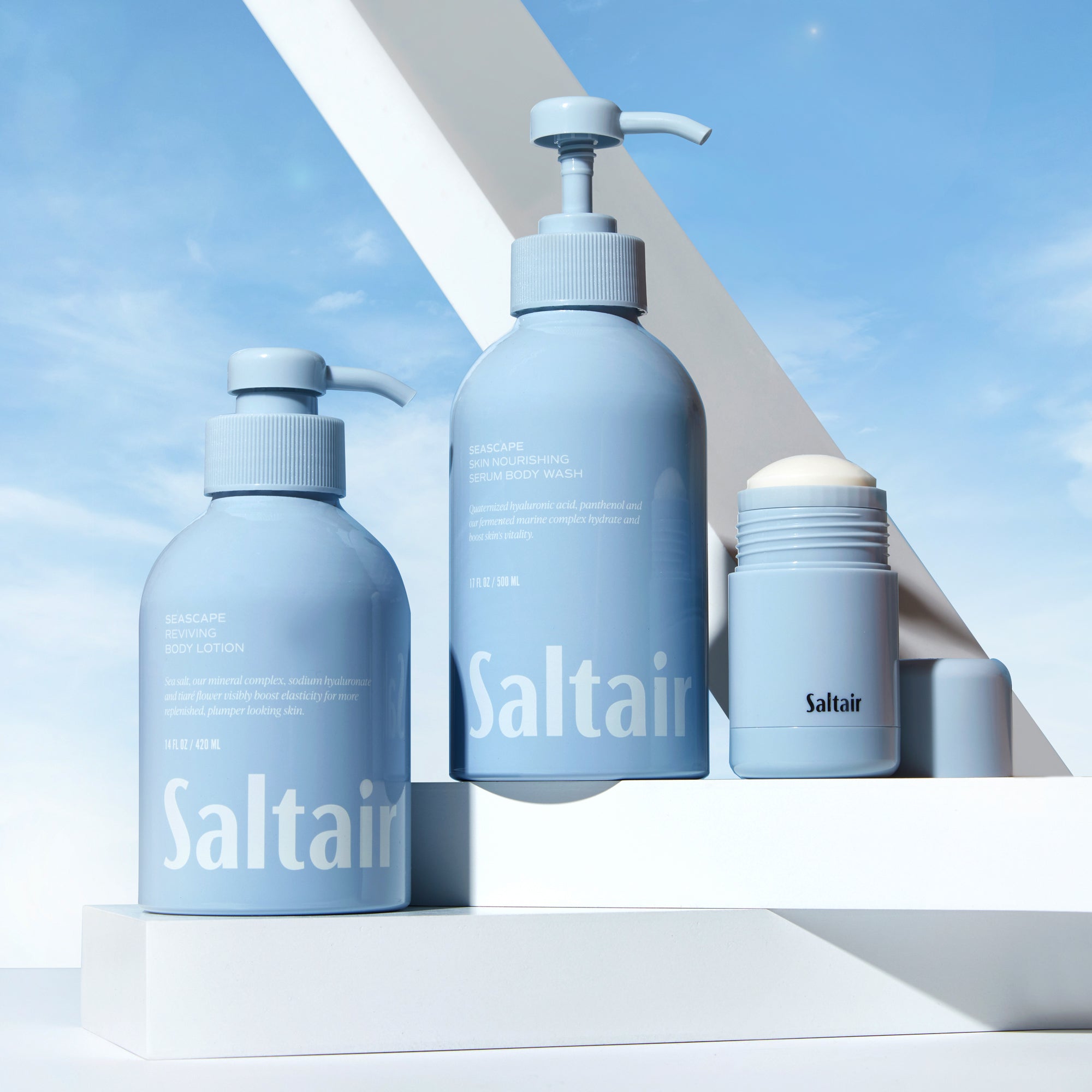Hyaluronic Acid Body Wash In Seascape | Saltair